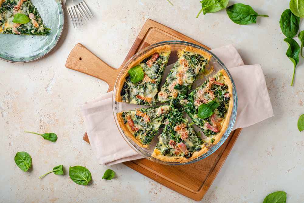Easy Torta Salata (Bacon and Spinach Italian Tart) – Little Pans