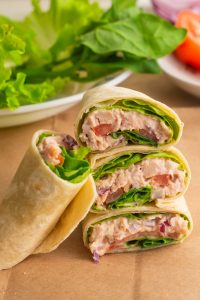 Simple Tuna Wrap Recipe – Little Pans