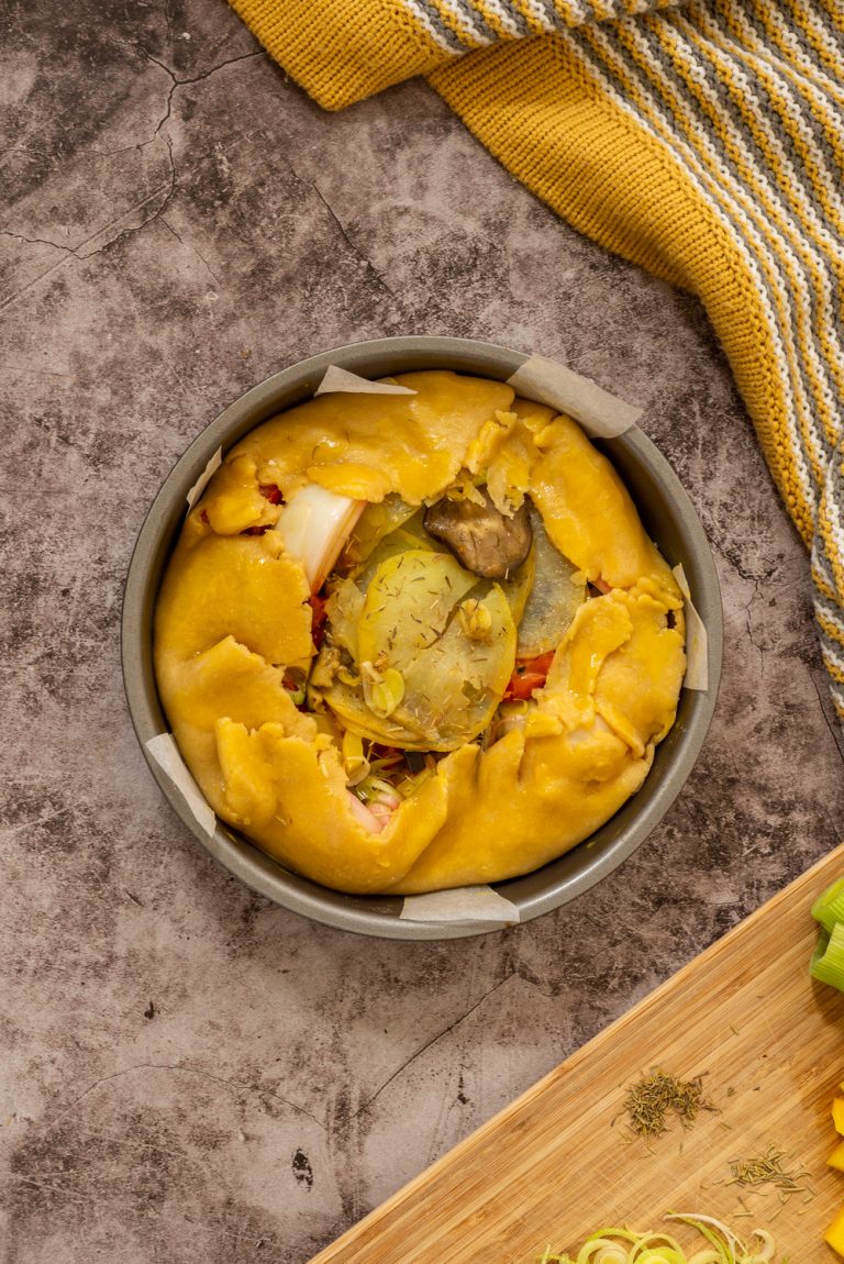 Rustic Mediterranean Vegetables Pie – Little Pans