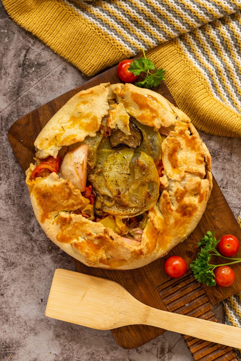 Rustic Mediterranean Vegetables Pie – Little Pans